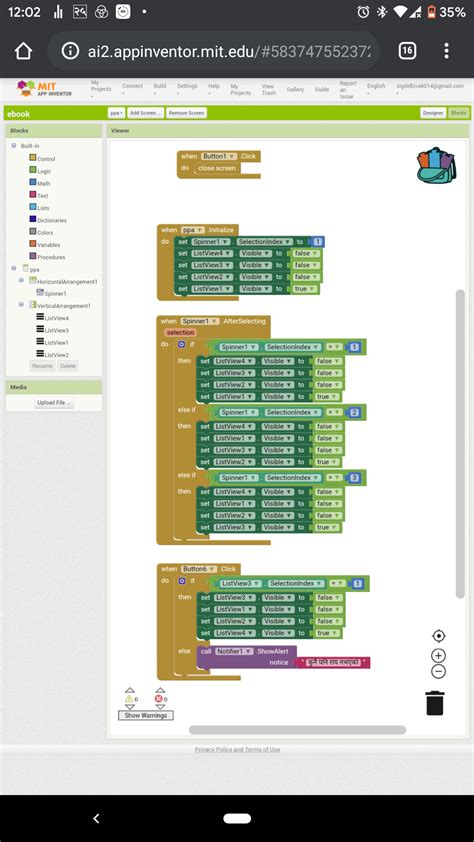 Works Well While With Ai Companion But Crashes While Installing The Built App Mit App Inventor