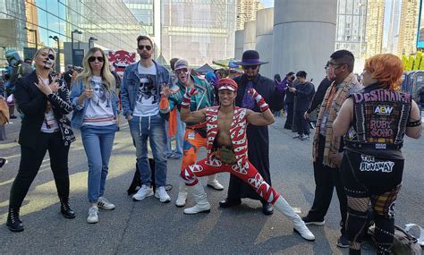 Wrestling Cosplay Group From Nycc R Squaredcircle
