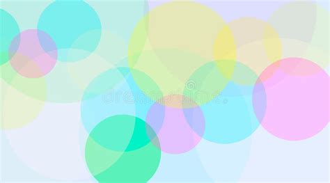 A Vibrant And Colorful Abstract Background Featuring Playful Bubbles In Vivid Colors Stock