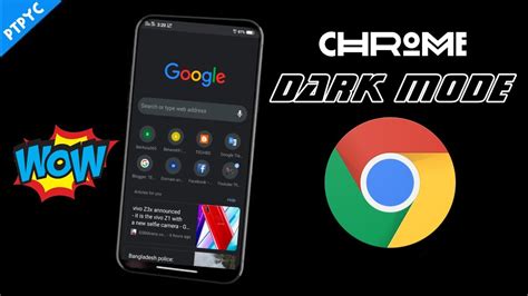 chrome browser dark mode