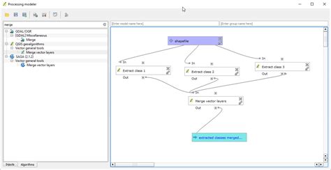 Automatic Shapefile Input For Pre Constructed Qgis Workflows