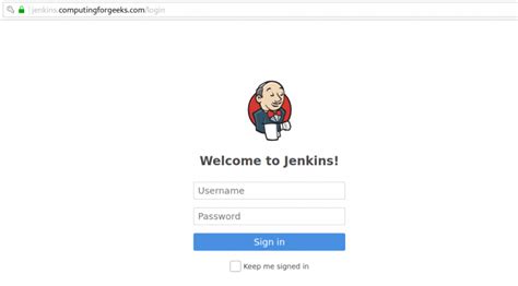 Configure Jenkins Behind Nginx And Lets Encrypt Ssl Computingforgeeks
