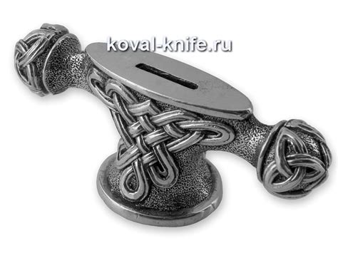 Литье для ножа 424 Гарда. Диаметр примыкания к рукояти 25мм., гарды 27 ...