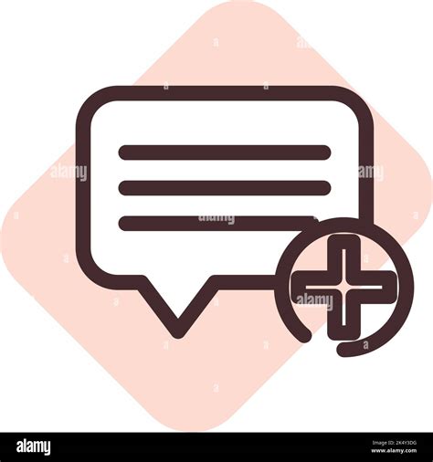 Social Media Add Post Illustration Vector On A White Background Stock
