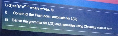 Solved Theory Of Computation And Compiler Design Answer