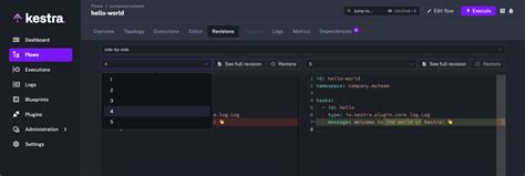 Revision History And Rollback