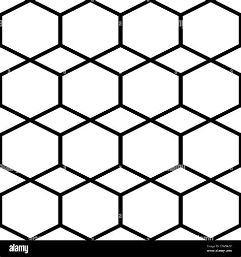 Seamless Monochromatic Vector Graphic Consisting Of A Network Of