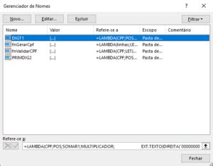 Gerar CPF No Excel E Validar CPF No Excel Guia Do Excel