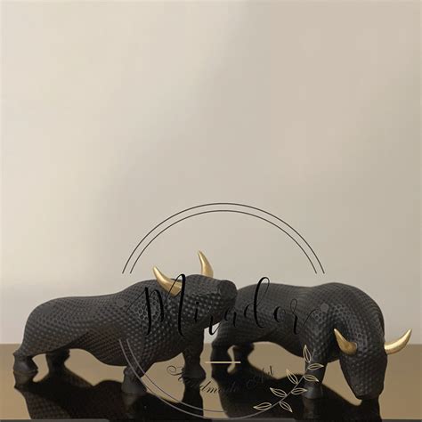 مجسمه دکوری بوفالو مجسمه های دکوراتیو