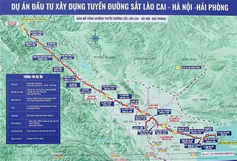 The Lao Cai Hanoi Hai Phong Railway Line Opens A Strategic East