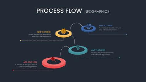 creative process flow powerpoint template slidekit