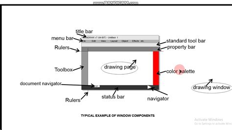 CORELDRAW WINDOW COMPONENT FOR BEGINNERS Video YouTube