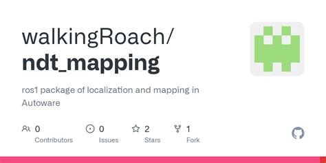 Github Walkingroachndtmapping Ros1 Package Of Localization And