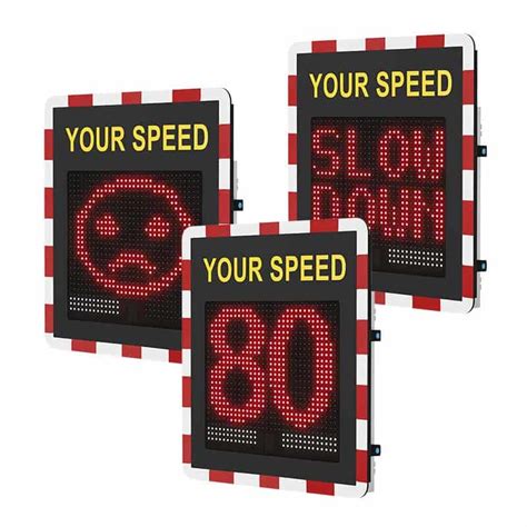 European Speed Indicator Device Stars Plastic