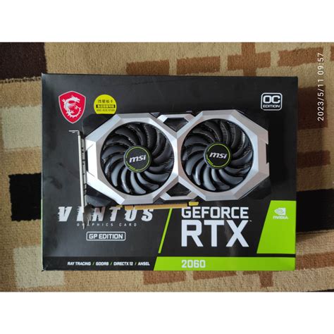 Jual Nvidia Rtx 2060 6gb Ddr6 Lengkap Garansi Shopee Indonesia