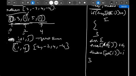 Longest Continuous Sequence Zero Sum Hashing Interviewbit Youtube
