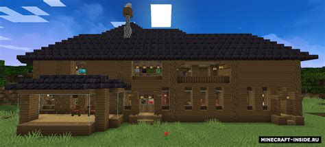 Дача Сталина 1165 Карты для Майнкрафт Minecraft Inside