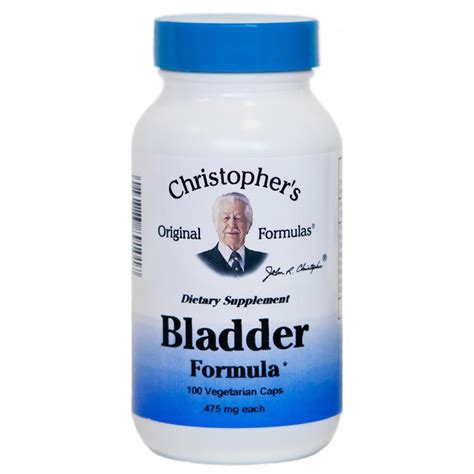 Bladder Formula Capsule Living Natural Herbs