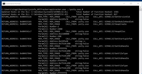 Apitracker Windows Api Tracing Tool Cysinfo