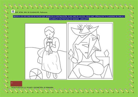 Ficha PlÁstica 6º Primaria 32 Picaso Y GemotrÍa Calameo Downloader