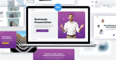 Шаблон презентации Rumasaja Keynote от Neermana на Envato Elements