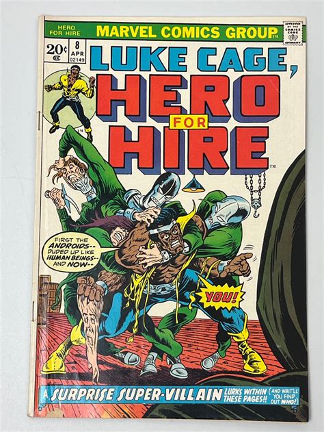Hero For Hire 8 1973 1st Meeting Between Luke Cage And Dr Doom Rust