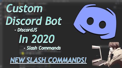 How To Make A「custom Discord Bot」 2021 Commands Slash Commands