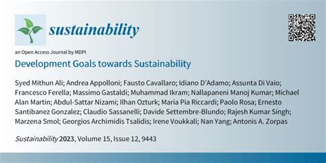 Sustainability Mdpi On Linkedin Sustainability Sustainabledevelopment Research Sdgs