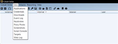 cobalt strike界面功能介绍 cobalstrike view视图 csdn博客