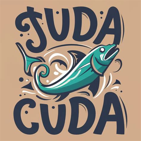 Logo Design For Cuda Dynamic Seathemed Typography For Sports Fitness