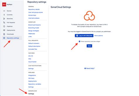 Sonarcloud Bitbucket Cannot See Sonar Cloud Report On Master Pipeline Sonarqube Cloud