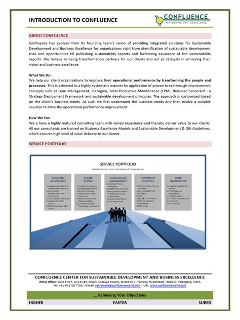 Introduction To Confluence Pdf