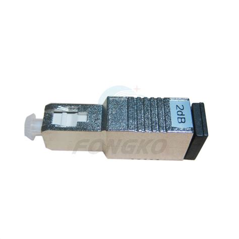 Plug In Sc Pc Multimode Optic Variable Fiber Attenuator 62 5 125