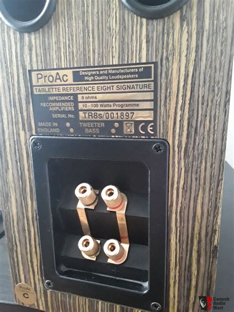 Proac Tablette Reference Eight Signature Photo Canuck Audio Mart