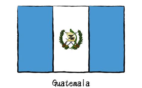 80 Guatemala Flag Drawing Stock Illustrations Royalty Free Vector