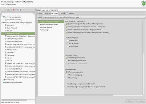 Ccscc1350stk Empty Project Debug Session Not As Expected Sub 1 Ghz Forum Sub 1 Ghz Ti