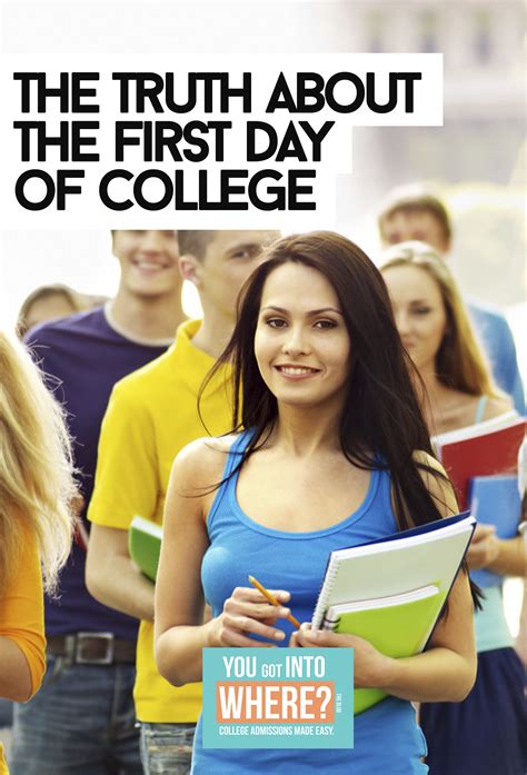 The Truth About The First Day Of College — You Got Into Where