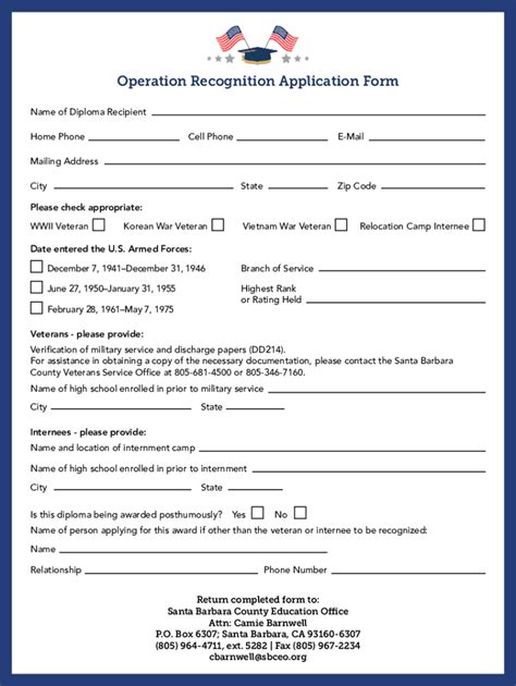 Fillable Online Scoe Operation Recognition Fact Sheet Fax Email Print Pdffiller