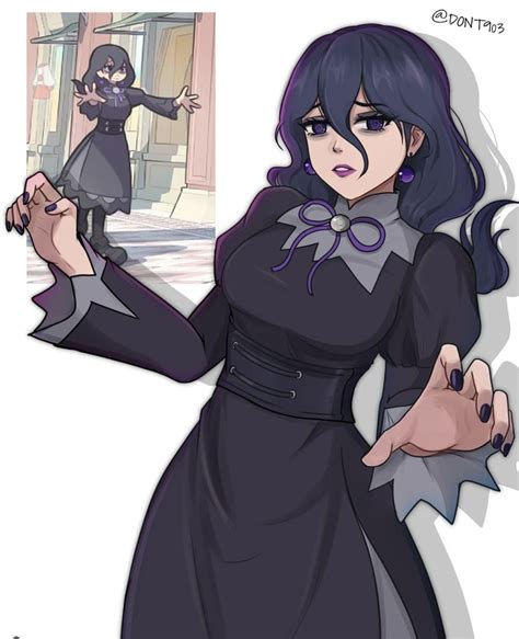 Hex Maniac And Hex Maniac Pokemon And More Drawn By Dont Danbooru