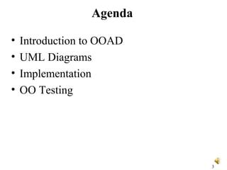 Object Oriented Analysis Design Overview Ppt