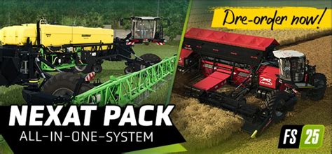 NEXAT PACK In FS 25 Integrated System For Agriculture FS25