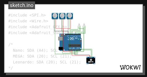 Ssd1306 Example Wokwi Esp32 Stm32 Arduino Simulator