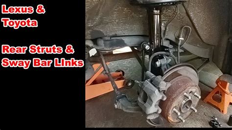 Lexus Es 300 330 350 Toyota Camry V6 Rear Struts And Sway Bar Links