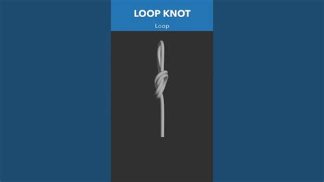 Mastering The Overhand Loop Knot Create Secure Fixed Loops Easily