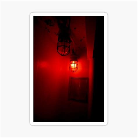 Red Light Sticker For Sale By Craymondpics Redbubble