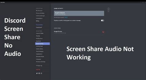 Solved Discord Screen Share Audio Not Working Techokie