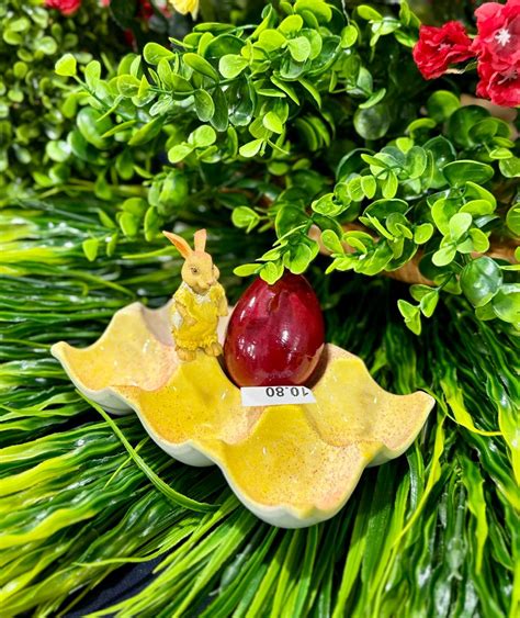 საწყობი ბიბი 🌿 სააღდგომო დეკორატიული თეფში კვერცხის ჩასადებად 6კვერცხიანი ფასი 10 80₾ Facebook