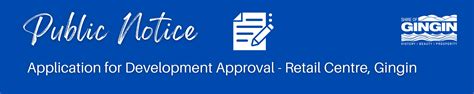 Shire Of Gingin 🔔 Public Comments Invited Application Facebook