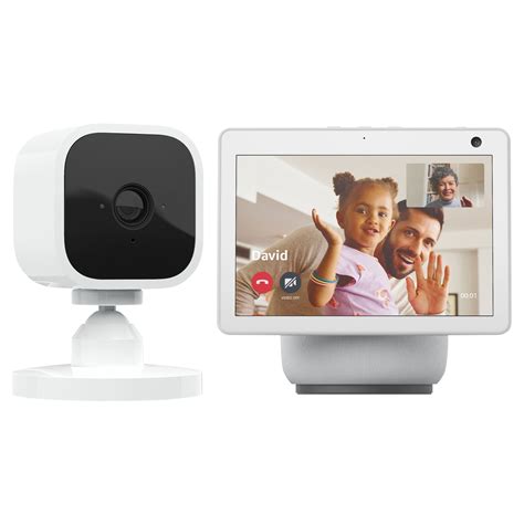 Shop Amazon Mini Camera Amazon Echo Show 10 White Bundle At