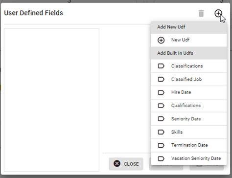 Managing A User Defined Field UDF WorkSight Support